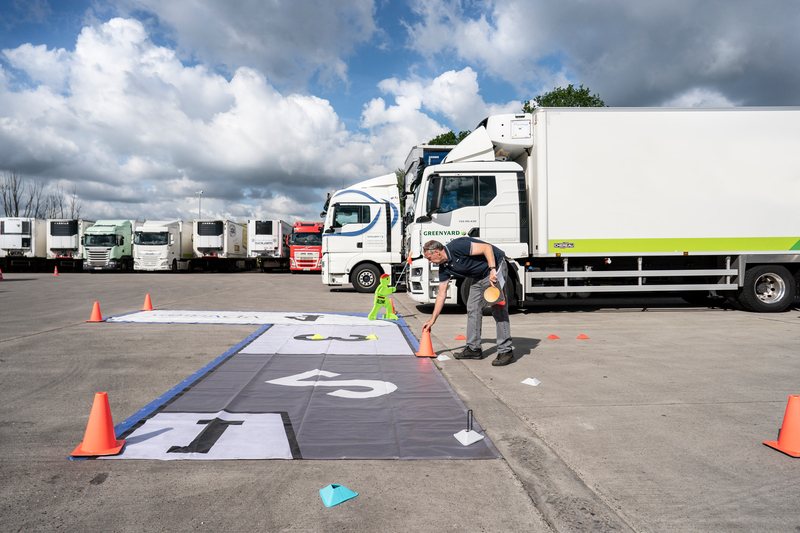 Code 95-opleiding Manoeuvreren en dode hoek | TVM Belgium